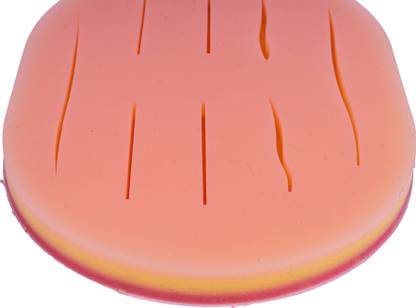 Meril Reusable Silicon advanced suture pad with 8 basic pre-cut wounds ...