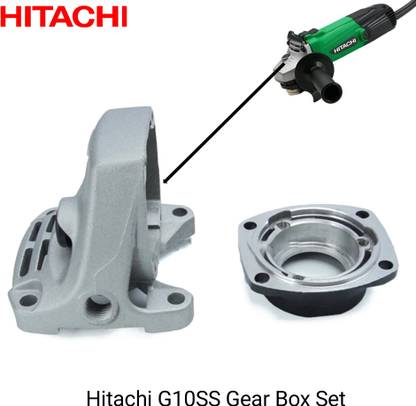 luckyParts Hitachi G10SS GEARBOX Angle Grinder Spare Parts GearBox SET ...