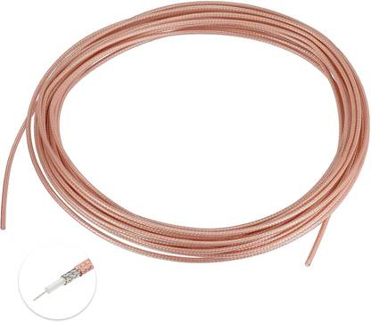 Netboon RG 179 Pure Copper Flexible Coax Cable for Indoor Outdoor ...