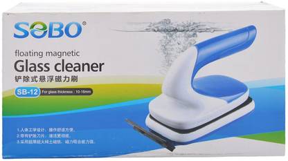SOBO Magnetic Glass Cleaner - Sb- 12 - For Glass Thickness 8mm to 12mm ...