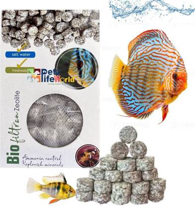 VAYINATO Aquatic Remedies Bio Filtron Zeolite Filter Media, 650ML (500G ...