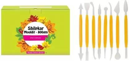 Flipkart.com | greencom Shilpkar Mouldit Epoxy Compound 800 Gram With ...