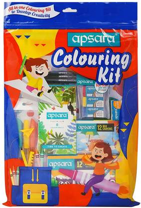 Flipkart.com | APSARA Colouring-kit - Art-material-for-kit