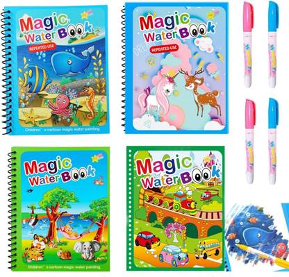 Flipkart.com | buddies cart "Water Coloring Books - Magic Paint with ...