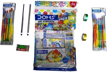 Flipkart.com | DOMS ART KIT - PAINTING AND COLOURING KIT