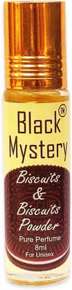 Black Mystery Premium Biscuit Powder Perfume For Unisex Herbal Attar ...
