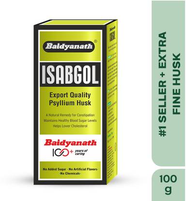 Baidyanath Isabgol | Fiber Rich Supplement|Psyllium Husk for Digestion ...