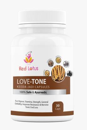 Red Lotus Love Tone Kida Jadi Capsule| Natural & Ayurvedic | For Vigour ...