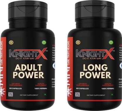 KnightX Combo Pack Of Adult Power & long-Power Long Time Sexual capsule ...