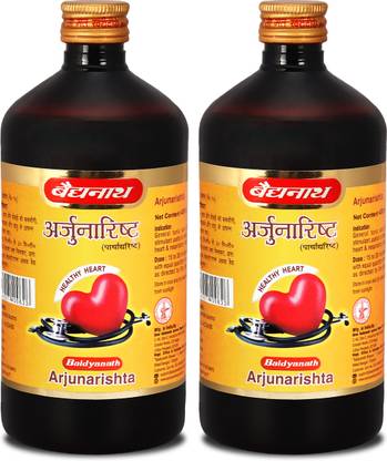 Baidyanath Arjunarishta for Healthy Heart and Digestion, helps to ...