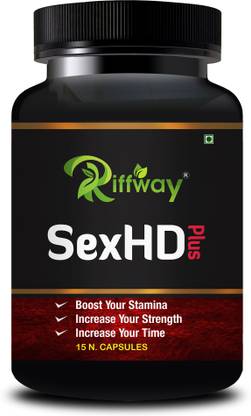 Riffway SEXHD Plus | Ayurvedic Dava Stamina Capsule For Better Strength ...