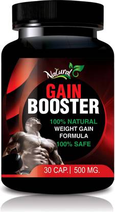 NATURAL Gain Booster Tablet Weight Gain Product, Muscle Gainer Protein ...