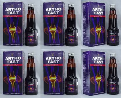 DEE INDIA HERBALS Artho Fast Syrup Helpful In Painful Condition (225 Ml ...