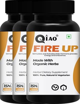 Qiao Fire Up Health Power Capsule For Men _ Realize Your Power _ Stress ...