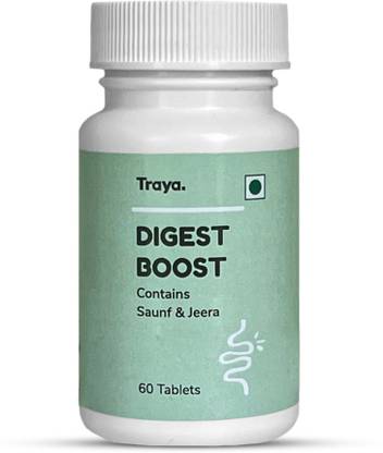 Traya Digest Boost | Natural Digestive Supplement (60 tablets) Price in ...