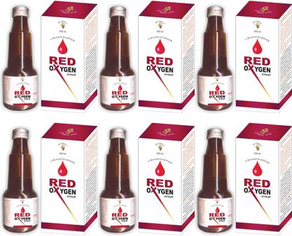 DEE INDIA HERBALS Red Oxygen Syrup A Blood Purifier (225 Ml ) Price in ...