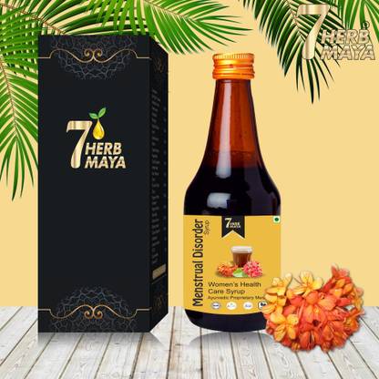 7Herbmaya Menstrual Disorder Syrup For Hormonal Balance & Irregular ...