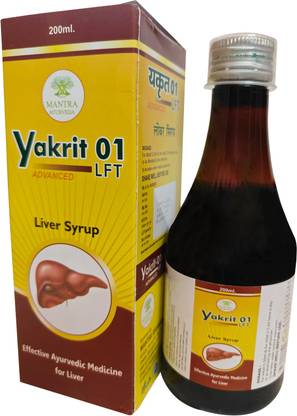 YAKRIT 01 LFT Liver Syrup |Helps all Livers Disorders, Jaundice and ...