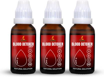 grinbizz Blood Detoxer Drop Helps in Blood Clean/Blood Purify/Pimple ...