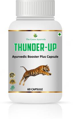 The green ayurveda THUNDER-UP AYURVEDIC BOOSTER PLUS CAPSULE Price in ...