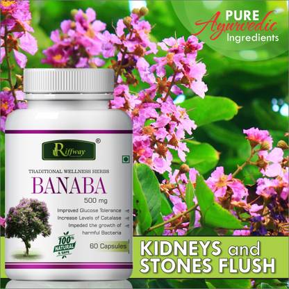 Riffway Banaba Health Capsules _ Diebetes Capsule Controls Blood Sugar ...