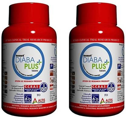 DEEMARK Diaba Plus (2 Packs, Each Pack 90 Tablets) Price in India - Buy ...