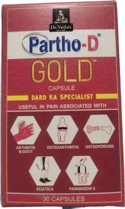 DR.VEDA'S DR VEDAS PARTHO-D GOLD (AYURVEDIC PAIN KILLER FOR ALL TYPES ...
