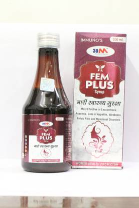30M Ayurvedic White Discharge Medicine Tonic Syrup for Women Health ...