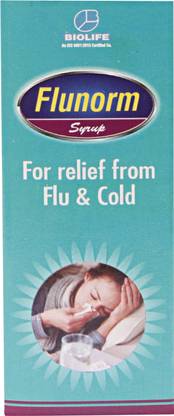 Bio Skylife Flunorm Syrup For Relief From Flu & Cold 100ml Price in ...