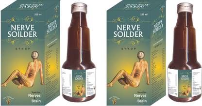 DEE INDIA HERBALS Nerve Soldier Tonic For Nerves & Brain Syrup ( 225 Ml ...