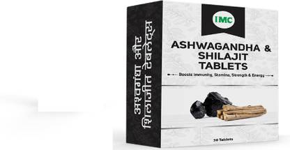 IMC AYURVEDIC ASHWAGANDHA AND SHILAJIT TABLETS PACK OF 1 Price in India ...
