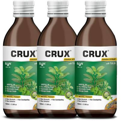 Crux Ayurvedic Cough Syrup with Tulsi Price in India - Buy Crux Ayurvedic Cough Syrup with Tulsi ...