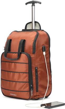 Flipkart.com | Assembly Luggage Premium Laptop Backpack Trolley - Two ...