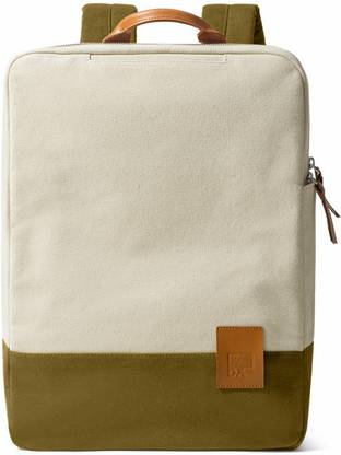 DailyObjects Ivory - Olive 9 to 9 Backpack Laptop Bag - DailyObjects ...