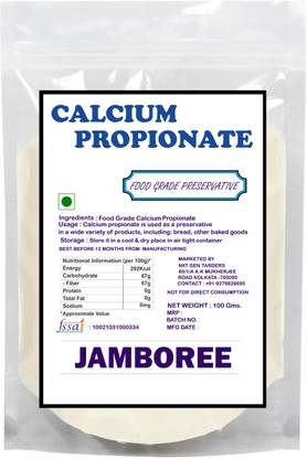 JAMBOREE Calcium Propionate - Calcium Proponate Prevent Growth of Fungi ...