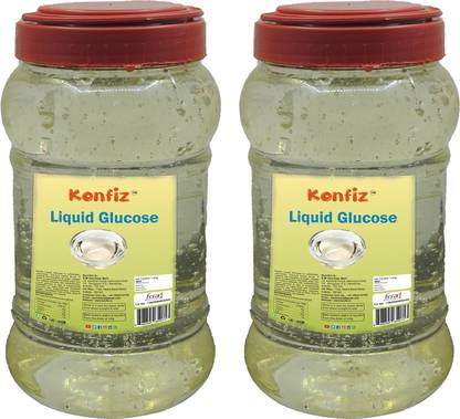KONFIZ LIQUID GLUCOSE syrup 1.5kg-Jar X 2 Packing Syrups Liquid Price ...