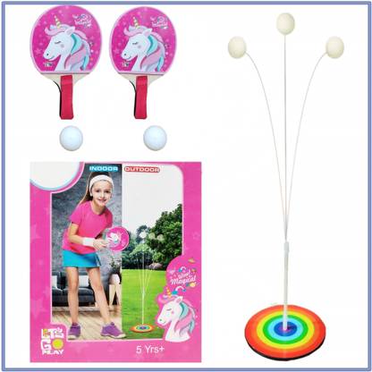 URBANE CHIC Table Tennis Trainer Toy Ping Pong Paddle Set for Kids Age ...