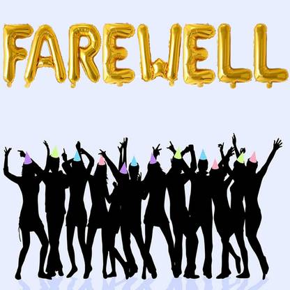 Flipkart.com | gorgeous moment Solid farewell letter foil balloon-njhd ...