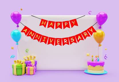 shree saavi mart Anniversary Banner Price in India - Buy shree saavi ...