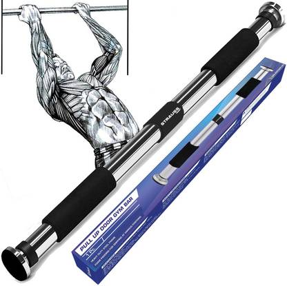 Strauss Adjustable Door Chin Up Bar | Pullup Rod | Pull Up Bar | Gym ...