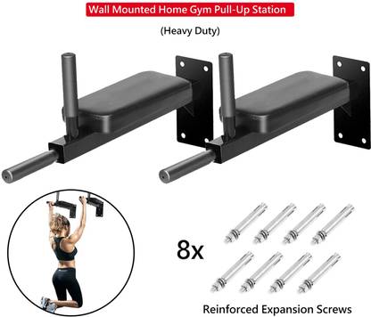 Sporto Fitness Dips Bar for L Sits, Knee Raises, and More! Gymnastics S ...
