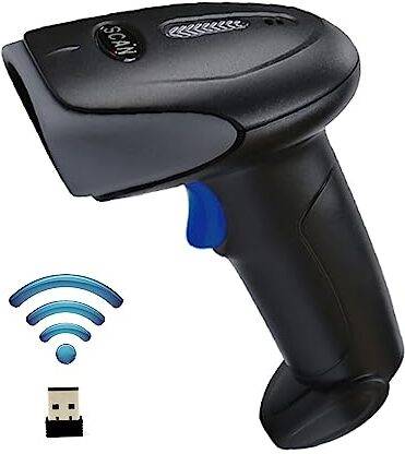Shreyans Wireless Scanner USB all in One Wireless Barcode Scanner with ...