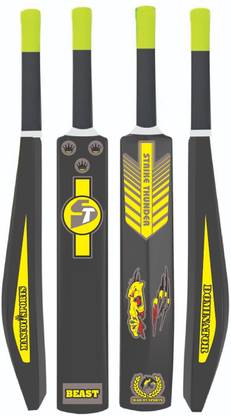 Legx Strike Thunder heavy Duty Hard Plastic Tennis Ball Cricket Bat For ...