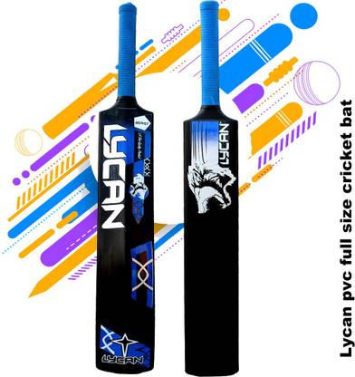 LYCAN Full Size PVC/Plastic Cricket Bat For 15+ Yrs - Buy LYCAN Full ...