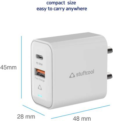 STUFFCOOL 3 A Wall Charger for Mobile with Detachable Cable - STUFFCOOL ...