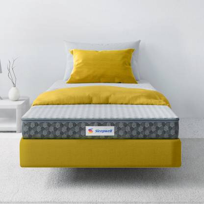 Sleepwell Star Gold Profiled Foam Mattress -Anti Sag & Active Pressure ...