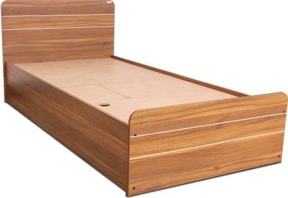 NEUDOT Valancia Single Engineered Wood Single Box Bed Price in India ...