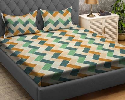 RRC Microfiber King Flat 210 TC Printed Bedsheet - Buy RRC Microfiber King Flat 210 TC Printed ...