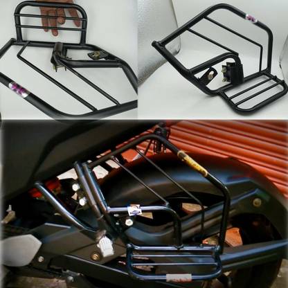 AutoGnix PREMIUM HEAVY METAL SIDE GUARD FOR YAMAHA FZ V2/V3 Foot Rest ...