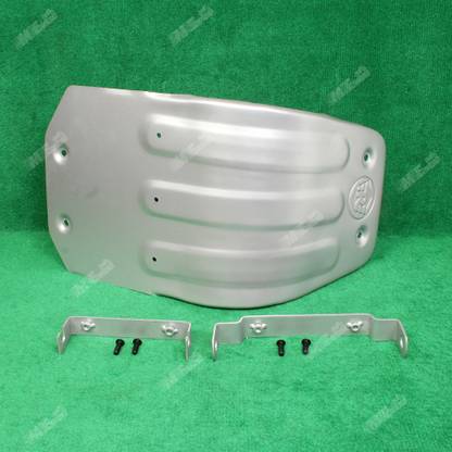 MEYOU BULLET SILVER METAL SUM GUARD ENGINE GUARD, REBORN CLASSIC 350 AND METEOR 350 Bike Engine ...